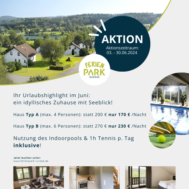 Häuser | Ferienpark Rursee